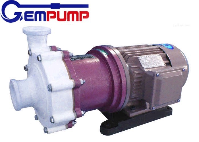 ZMD Fluorine plastic self-priming magnetic pump red cast Iron ...